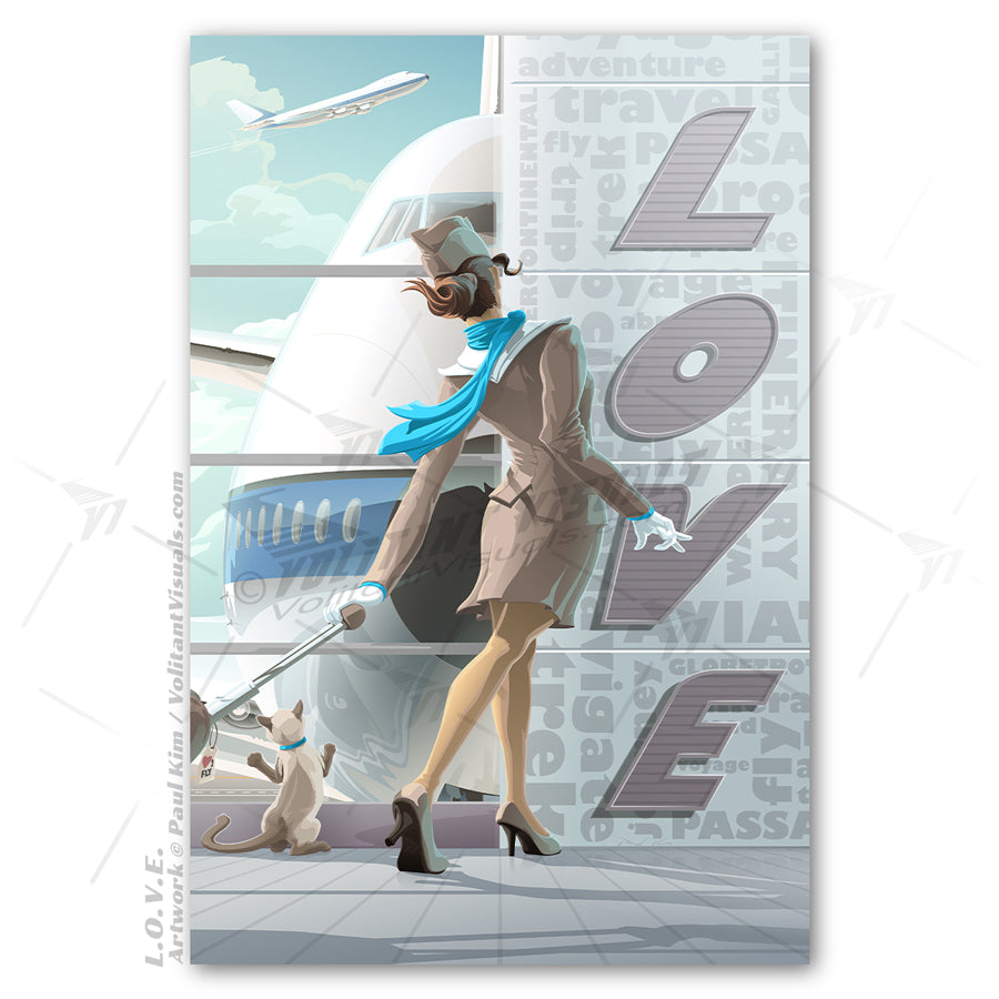 Aviation Art Posters / People of Aviation / Volitant Visuals