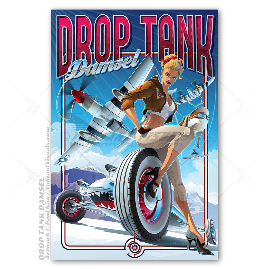 Aviation Art Posters / Pin Up Art / Volitant Visuals