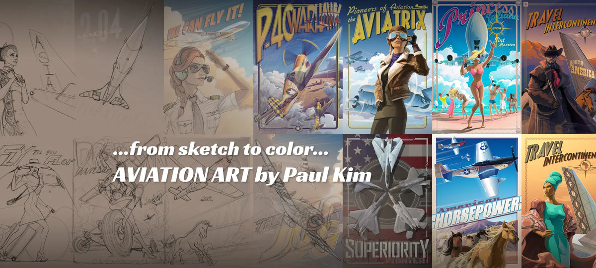 VOLITANT VISUALS - Graphic Aviation Art